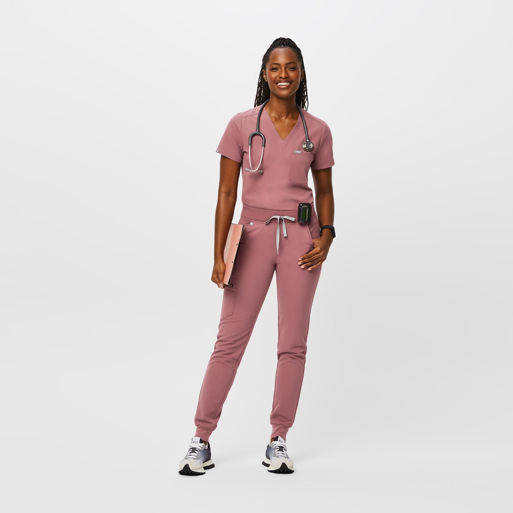 Women's Mauve Scrubs · FIGS