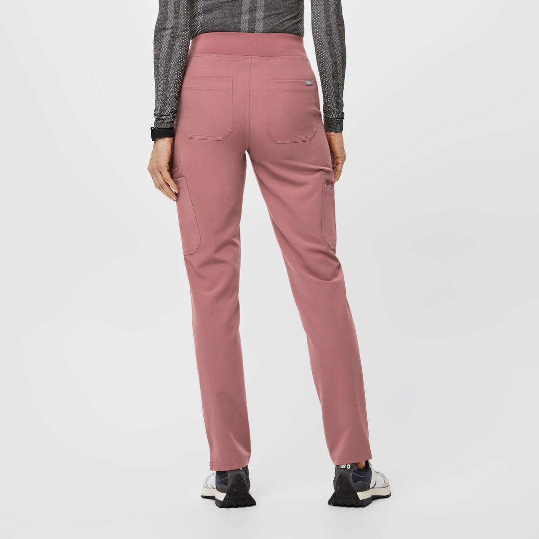 Women’s High Waisted Yola Skinny Scrub Pants™ - Mauve · FIGS