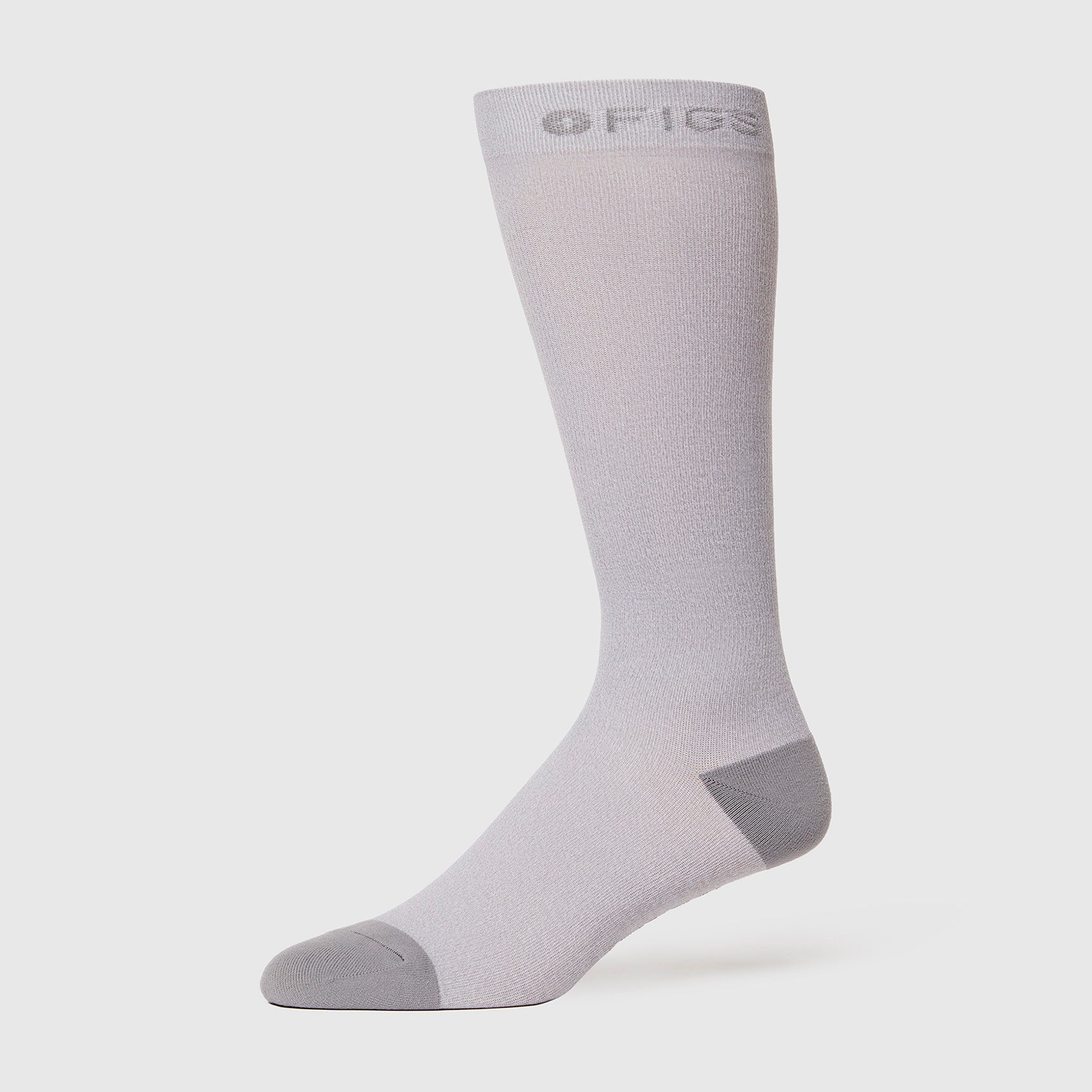 Men's Solid Compressions Socks - Grey · FIGS