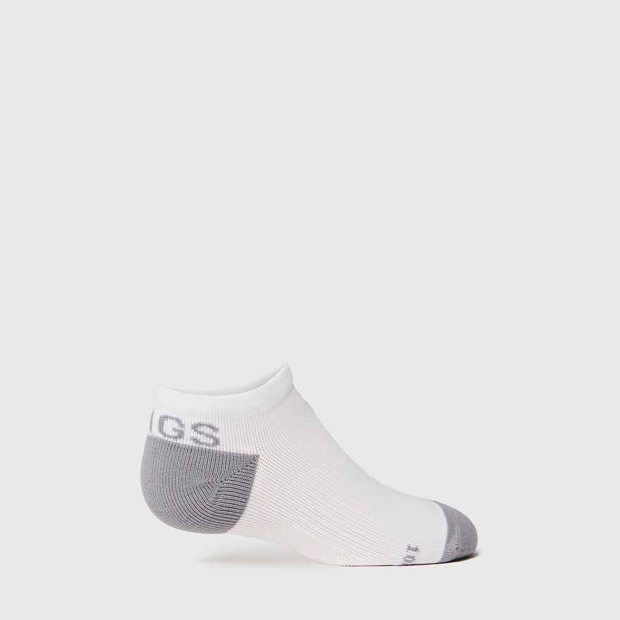 Women's Solid Ankle Socks - White · FIGS