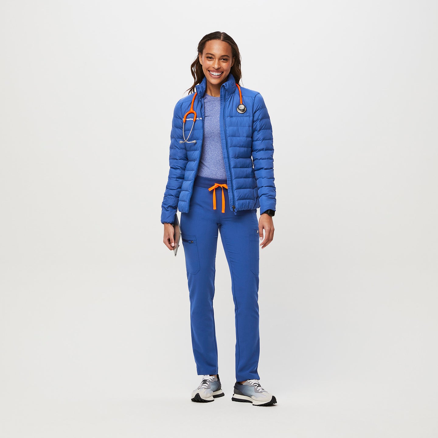 Women’s On-Shift Packable Puffer Jacket™ - Winning Blue · FIGS