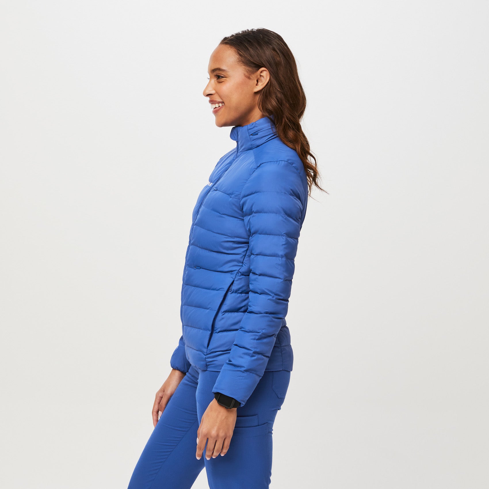 Women’s On-Shift Packable Puffer Jacket™ - Winning Blue · FIGS