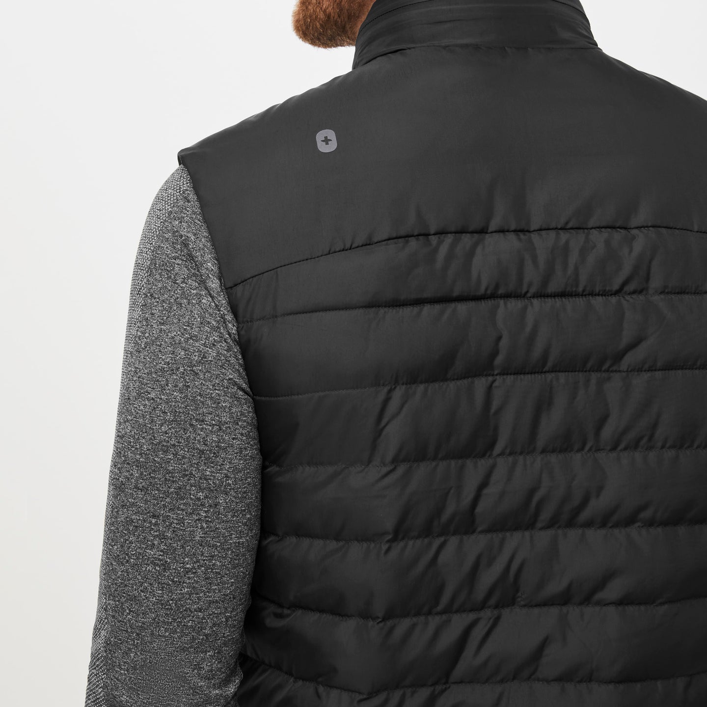 Men’s On-Shift Packable Puffer Vest™ - Black · FIGS