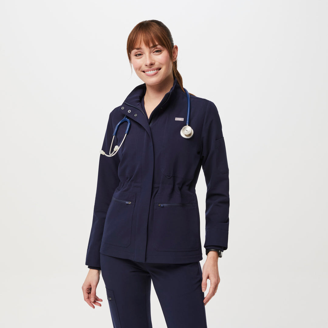 Women’s Page Scrub Jacket · FIGS