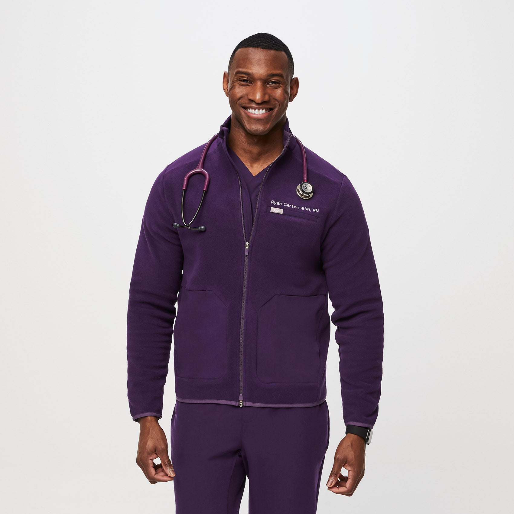 Men's Purple Jam Scrubs · FIGS