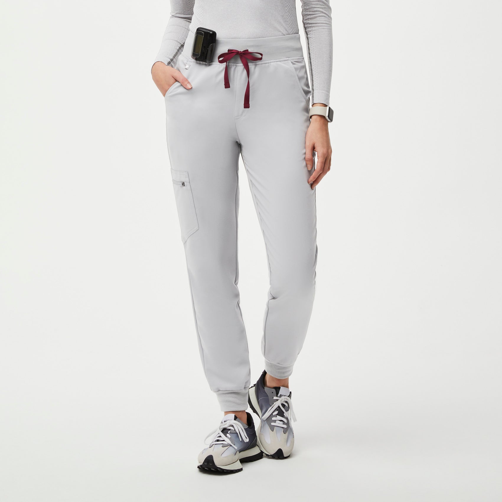 Womens High Waisted Zamora Jogger Scrub Pants™ · Figs