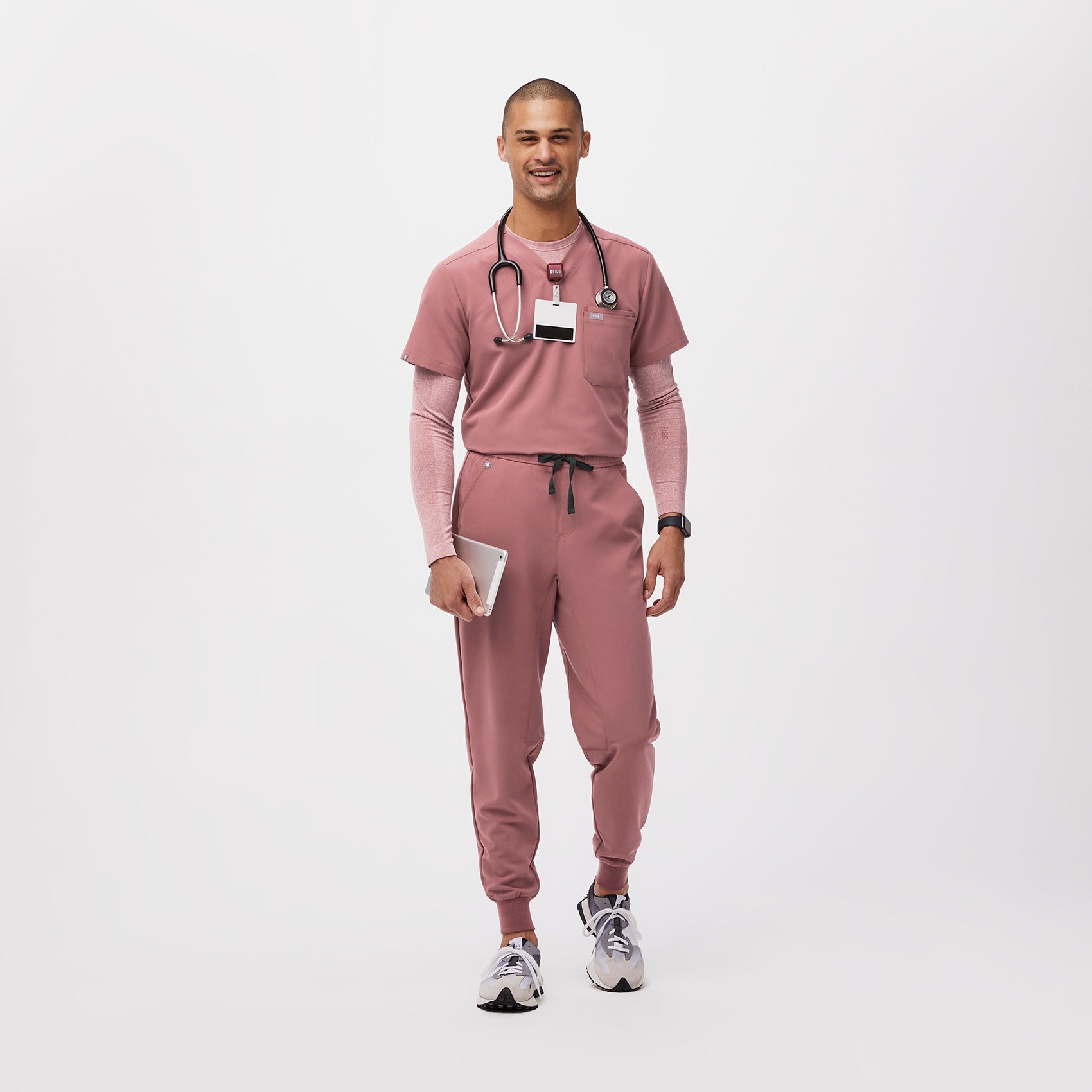 Men's Tansen Jogger Scrub Pants - Mauve · FIGS