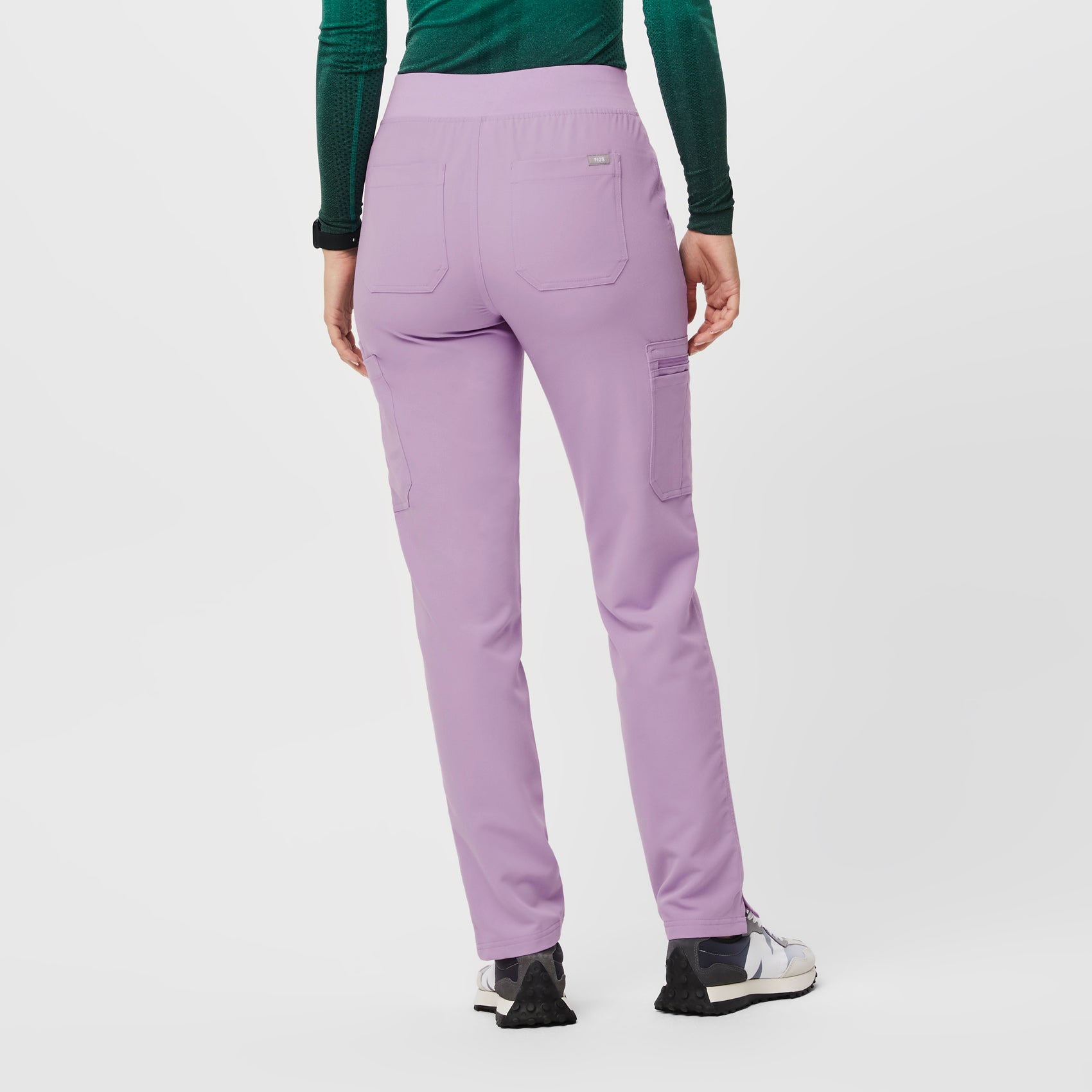 Women’s High Waisted Yola Skinny Scrub Pants™ - Lavender Dew · FIGS