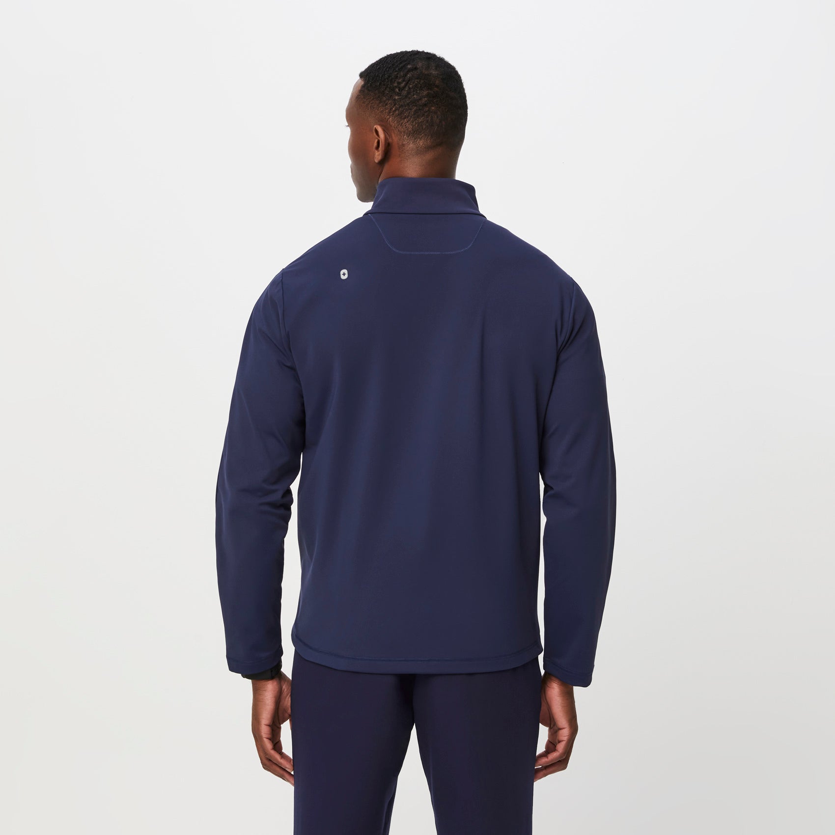 ContourKnit Scrub Jacket - Navy · FIGS