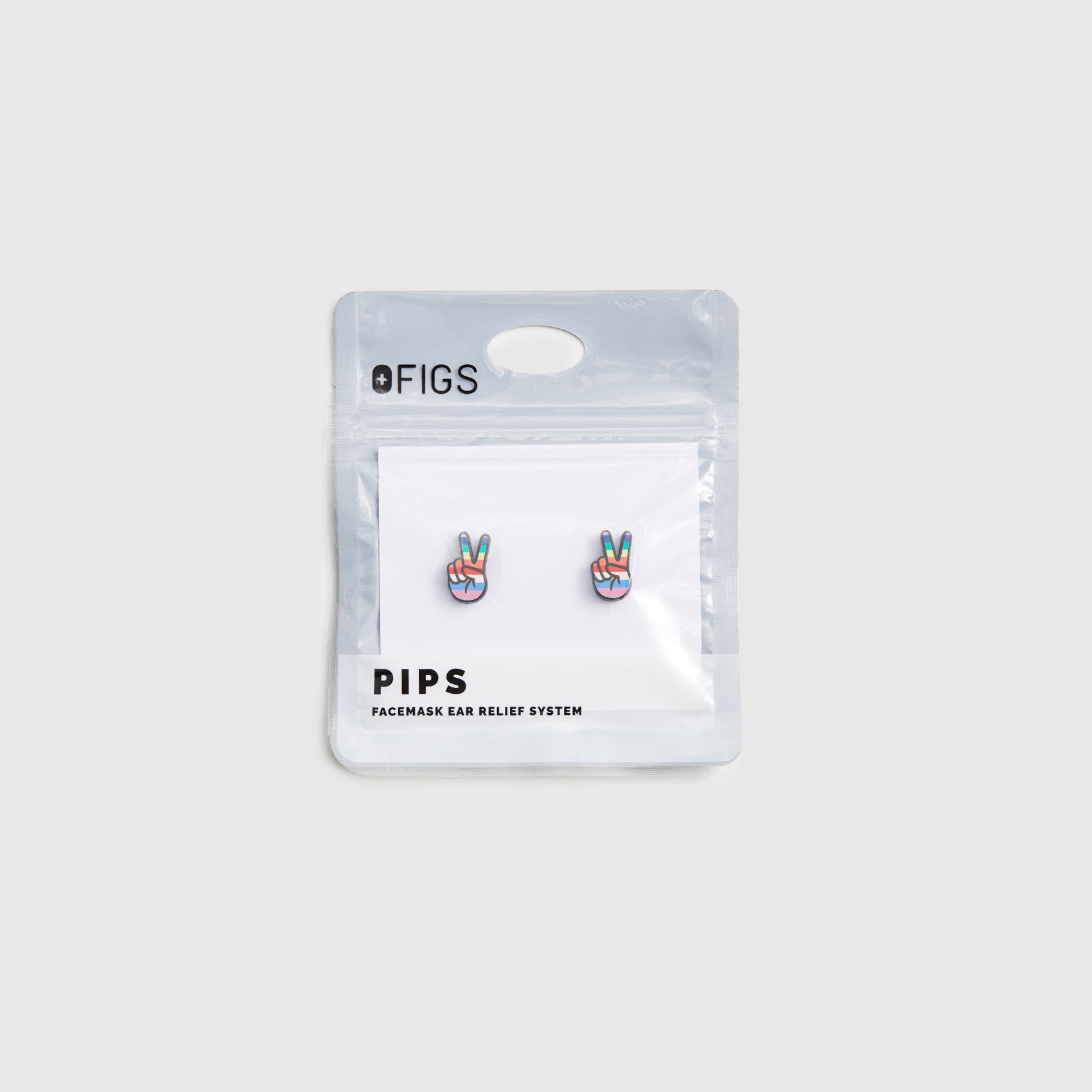 Brain PIPS™ 2-Pack - Peace Sign/Multicolor · FIGS