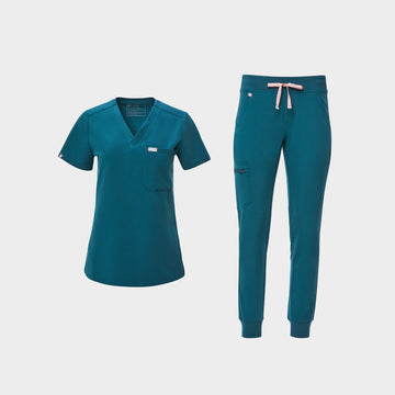 Women's Caribbean Blue Scrubs · FIGS
