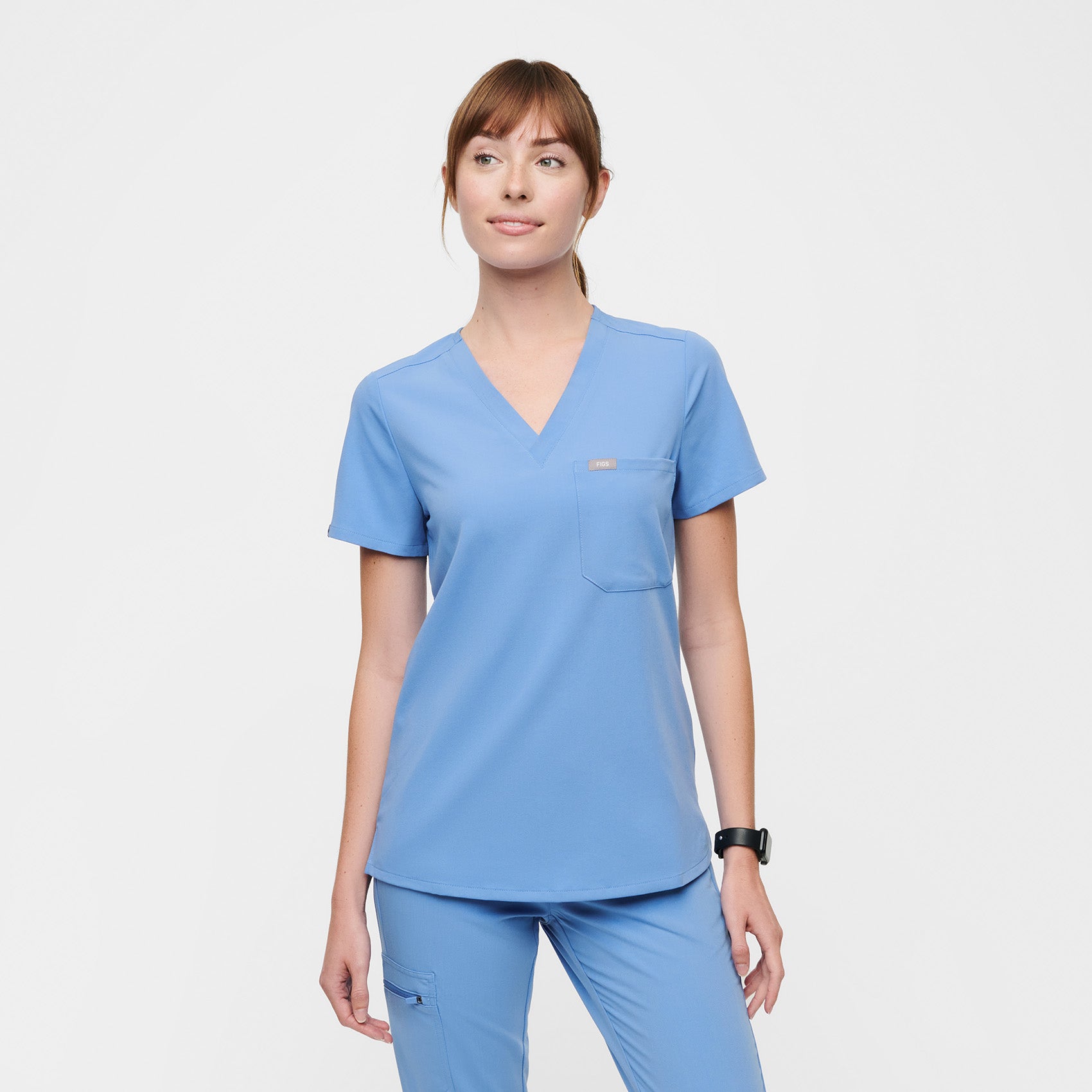 Women's Ceil Blue Scrubs | FIGS