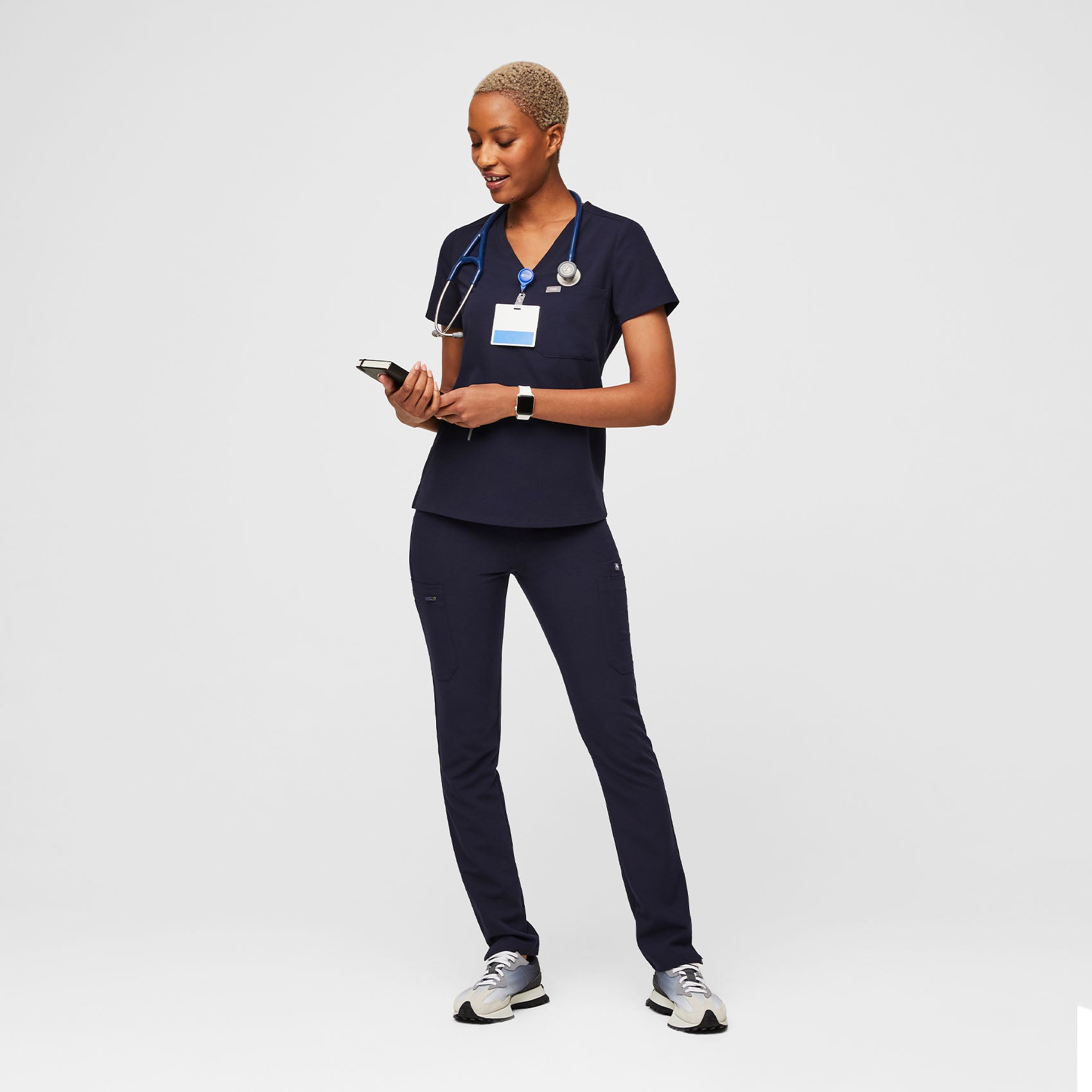 Women's Navy Scrubs - Premium Medical Uniforms & Apparel · FIGS