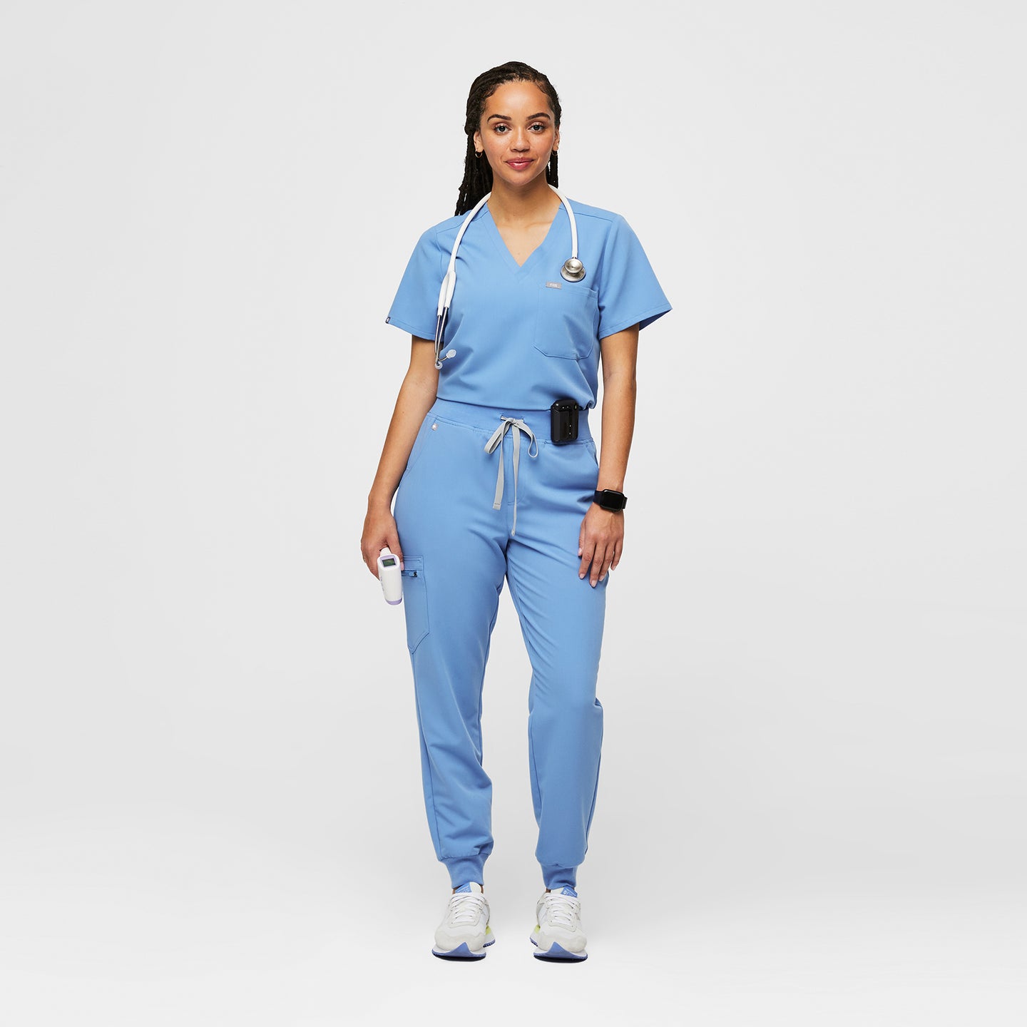 Women's Ceil Blue Scrubs | FIGS