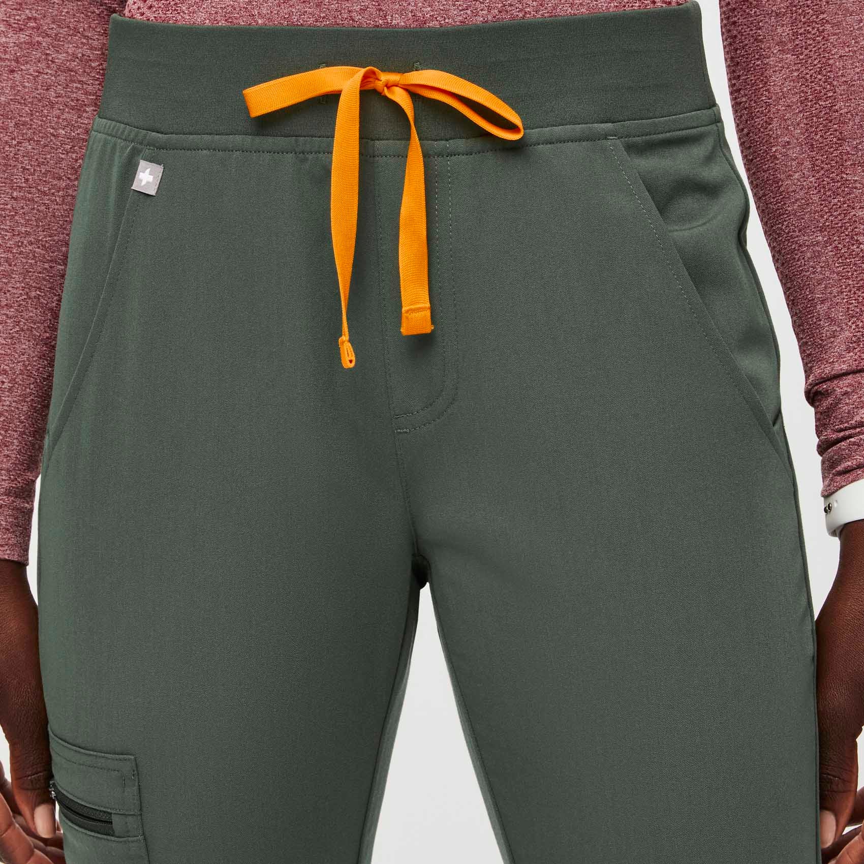 Women’s High Waisted Zamora Jogger Scrub Pants™ - Moss · FIGS