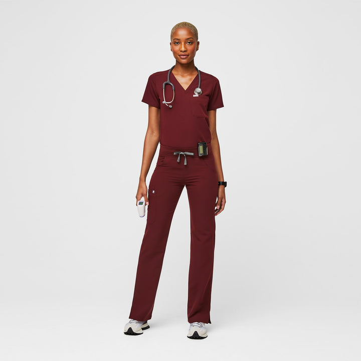 Women's Burgundy Scrubs | FIGS