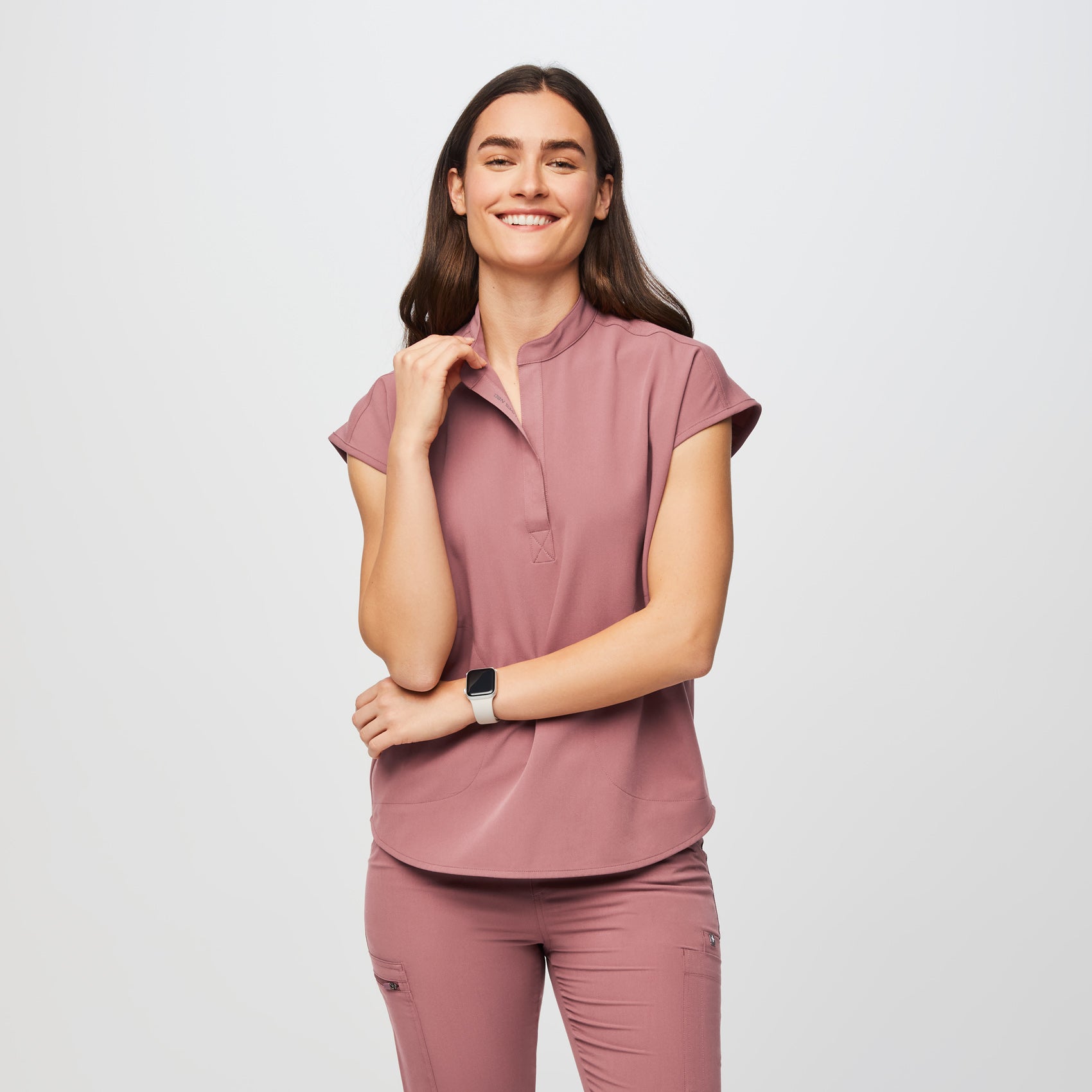 Women's Mauve Scrubs · FIGS