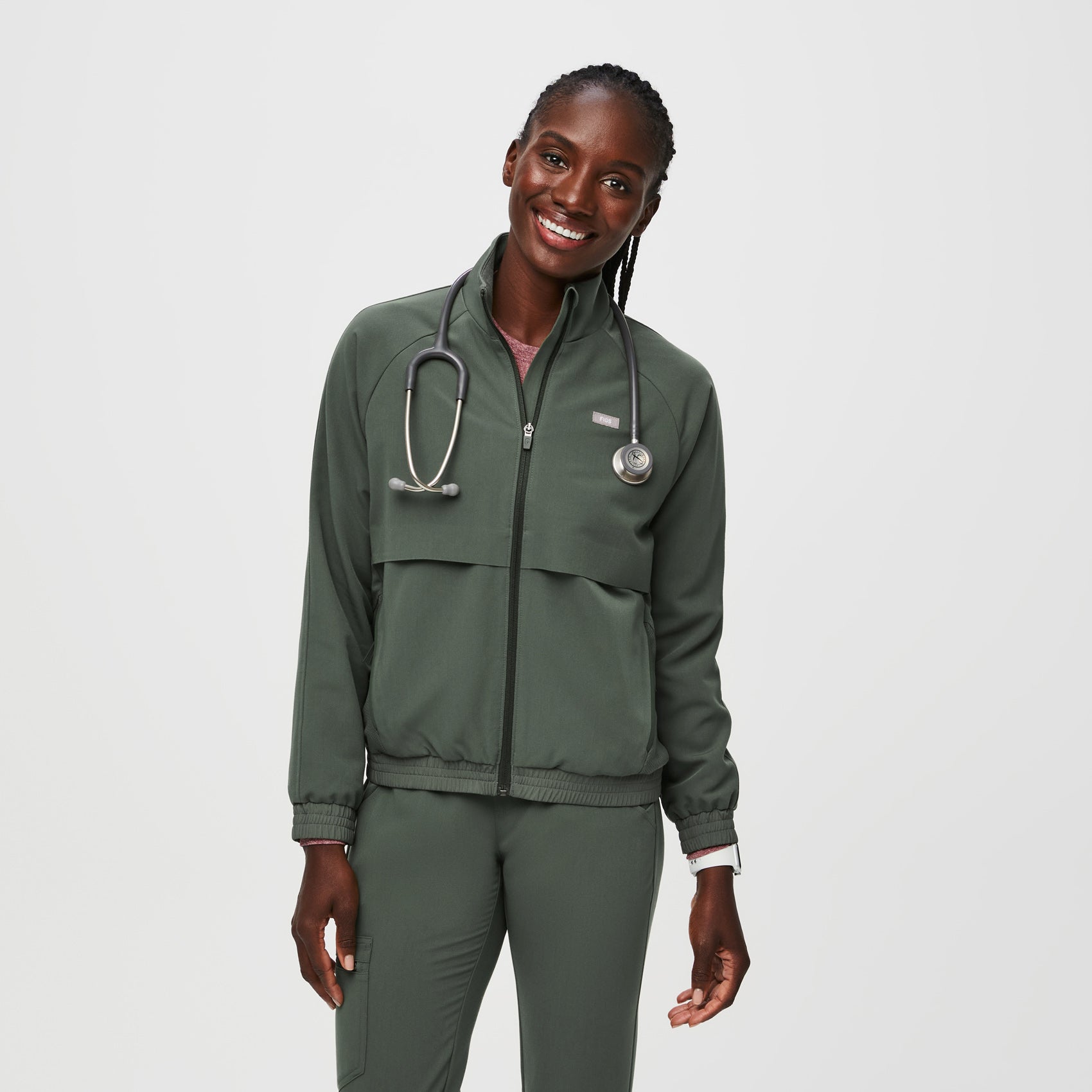 Women’s Sydney Scrub Jacket · FIGS